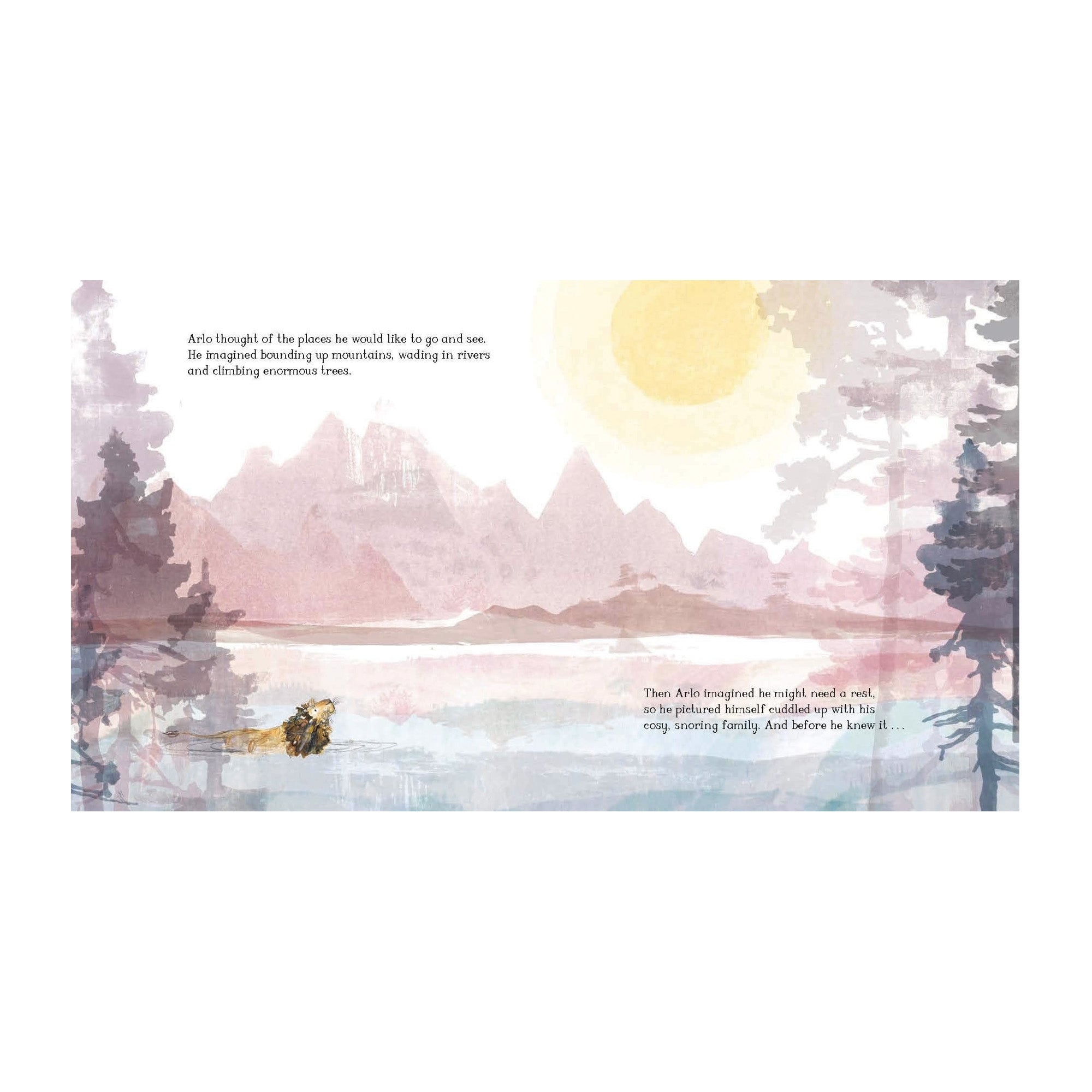 Arlo, The Lion Who Couldn't Sleep by Catherine Rayner – Harbour Lane Studio