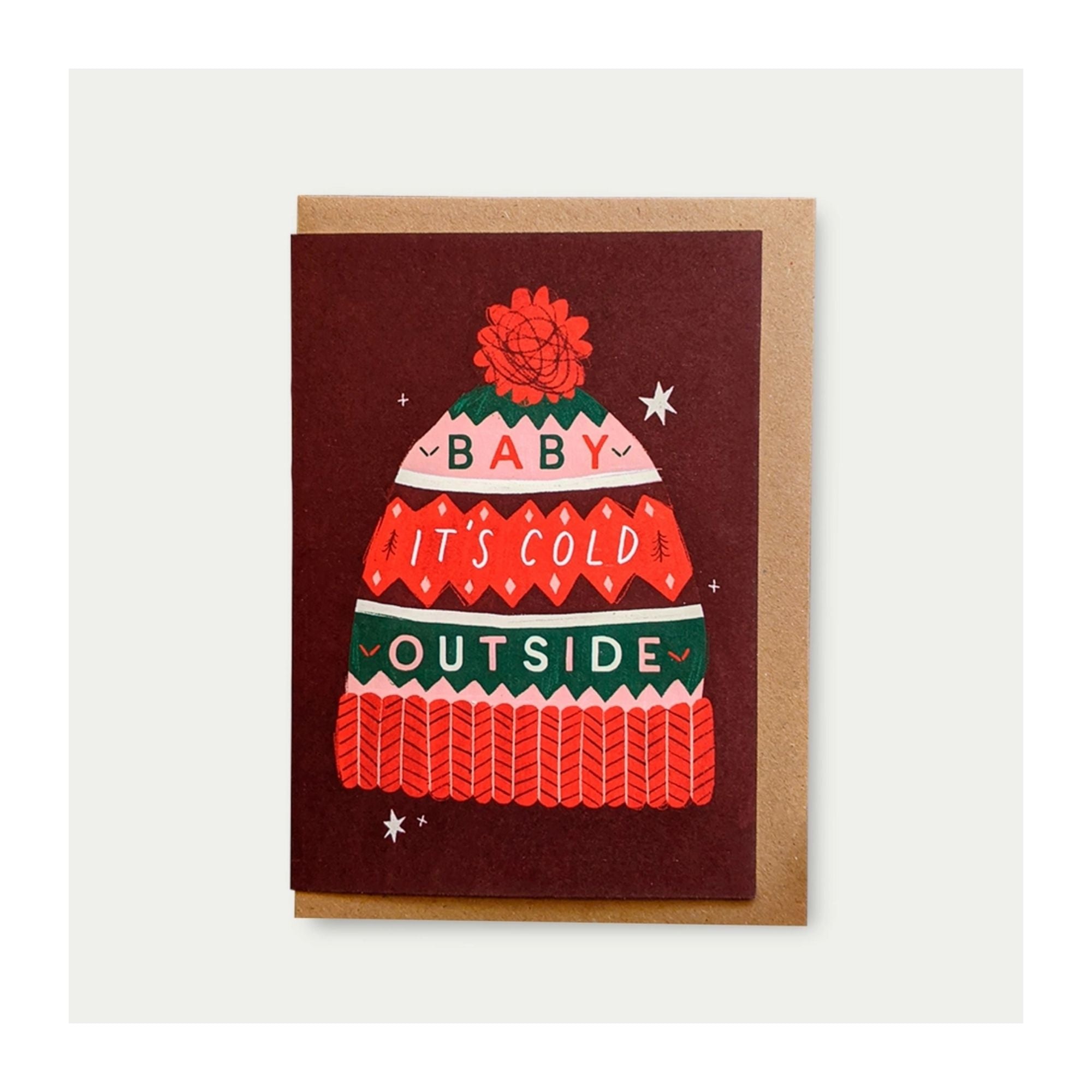Baby, It's Cold Outside Card – Harbour Lane Studio