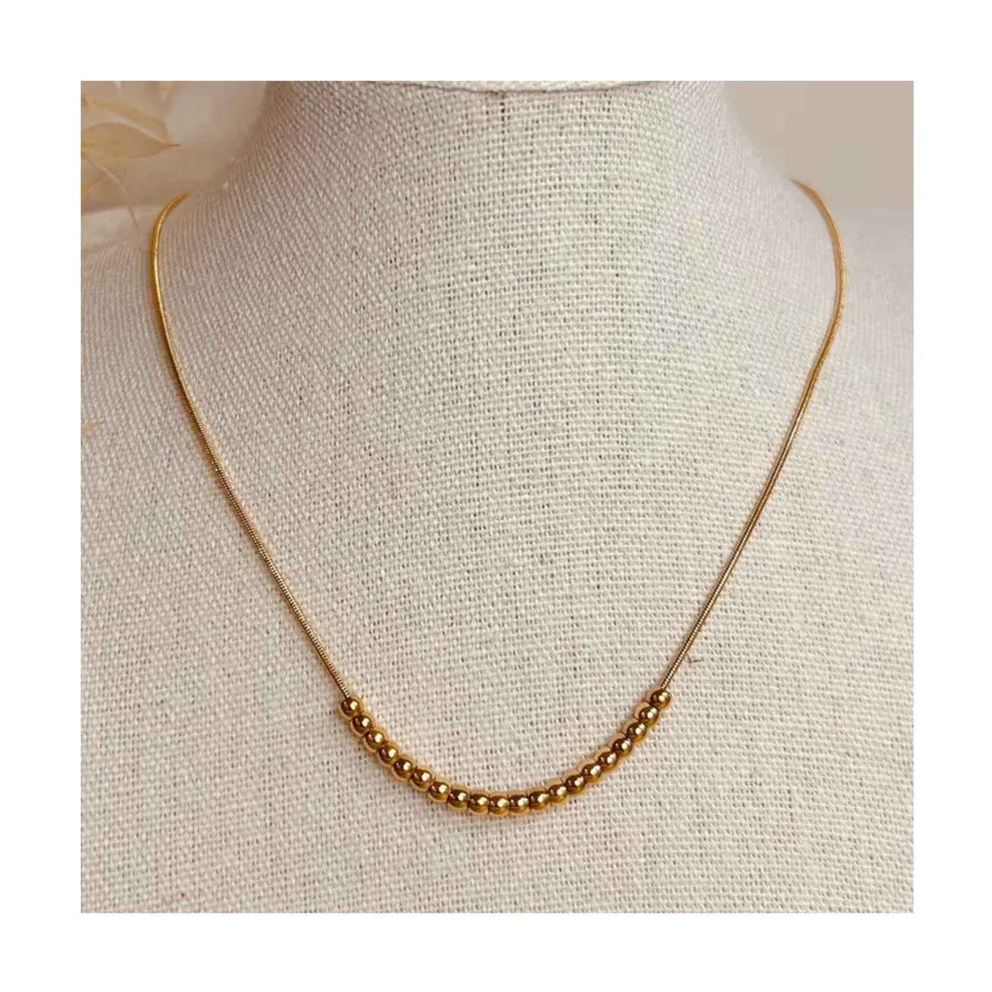 Beaded Abacus Necklace – Harbour Lane Studio