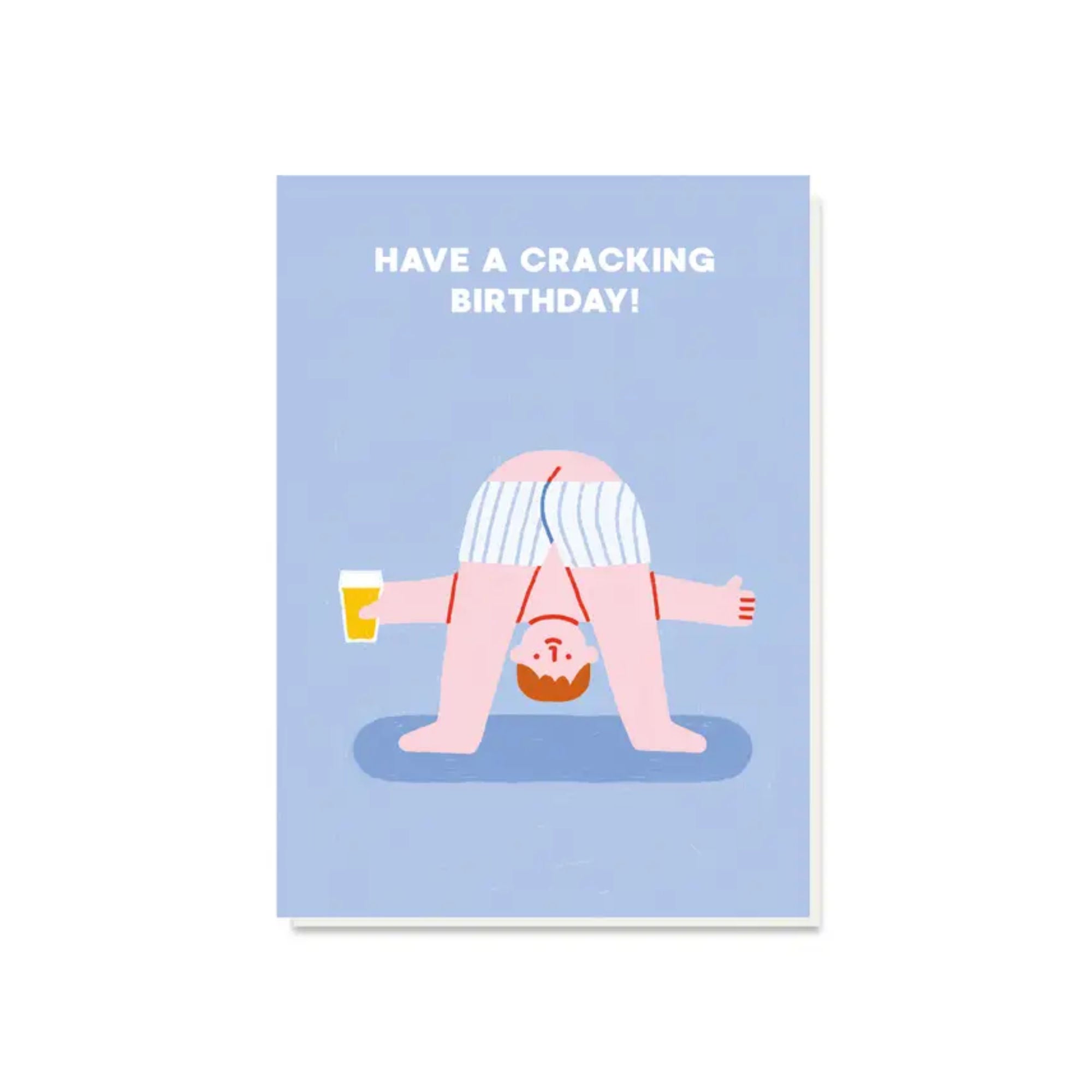 Cracking Birthday Card – Harbour Lane Studio