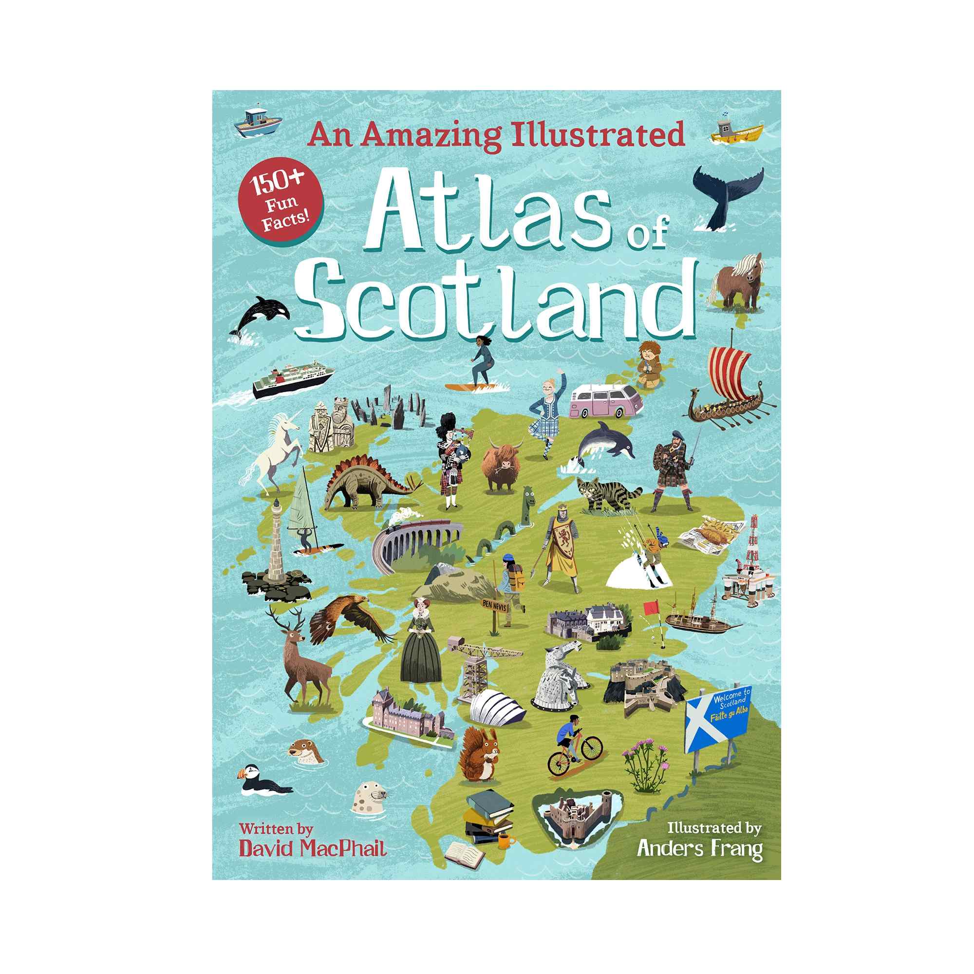 Illustrated Atlas of Scotland Book – Harbour Lane Studio