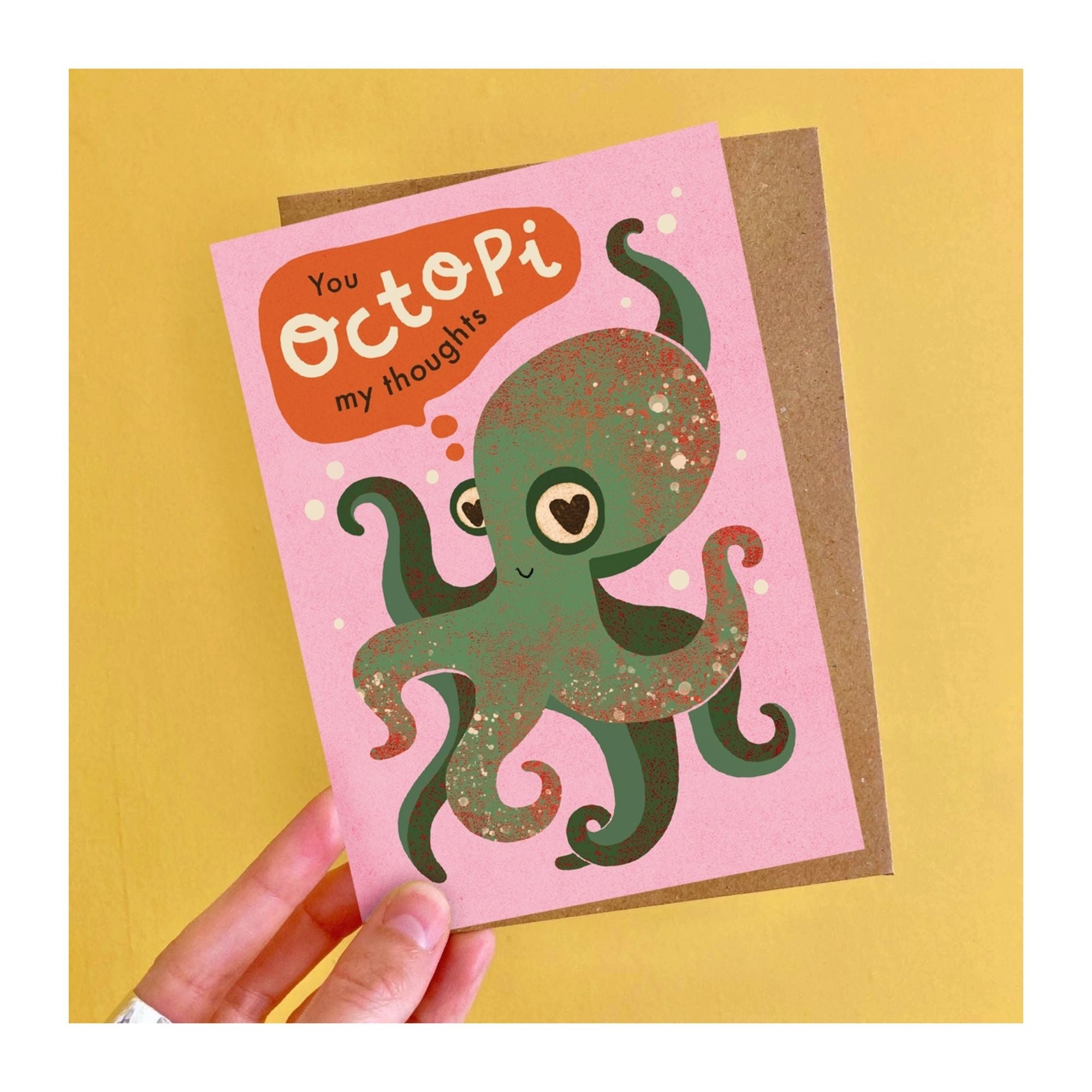 You Octopi My Thoughts Card – Harbour Lane Studio
