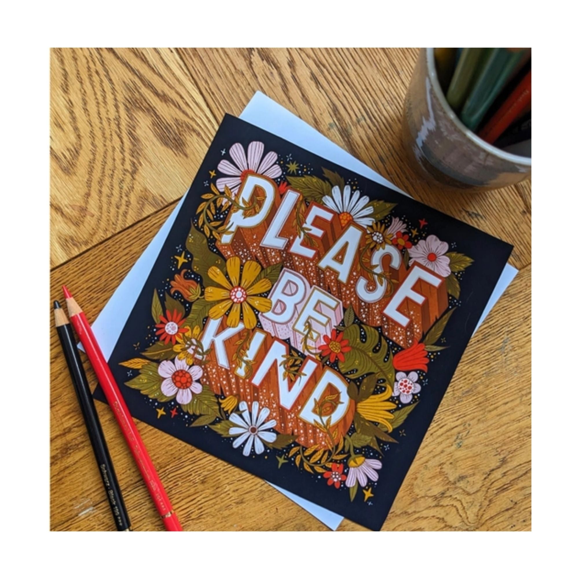 Please Be Kind Print – Harbour Lane Studio
