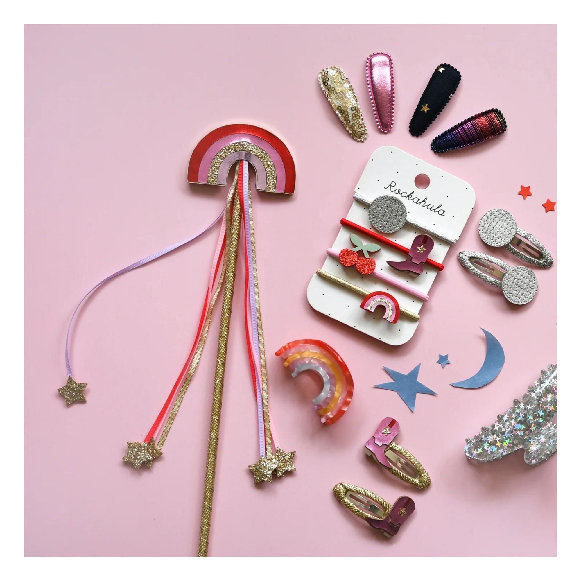 Rainbow Claw Clip – Harbour Lane Studio
