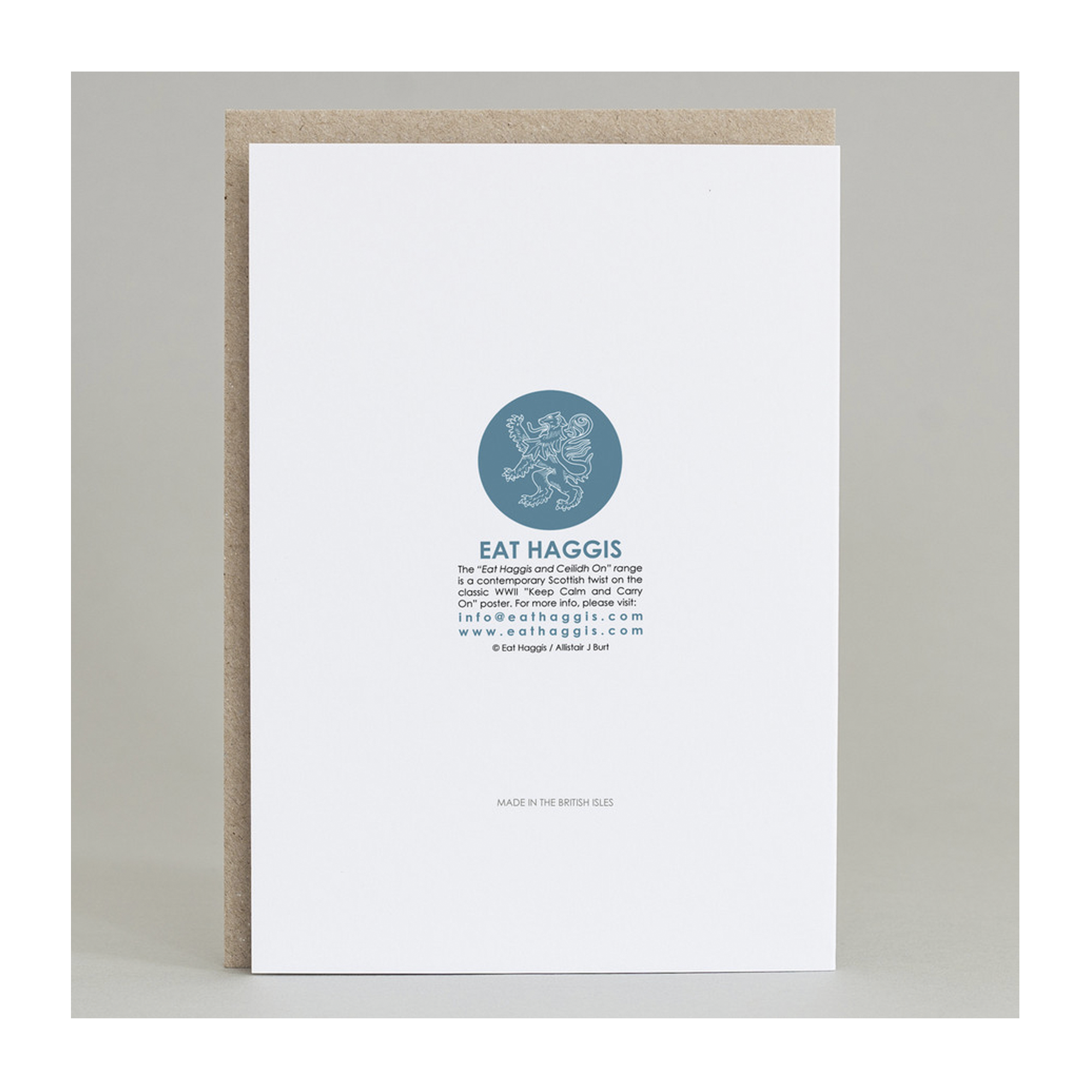 Til a' the Seas Gang Dry Greeting Card – Harbour Lane Studio
