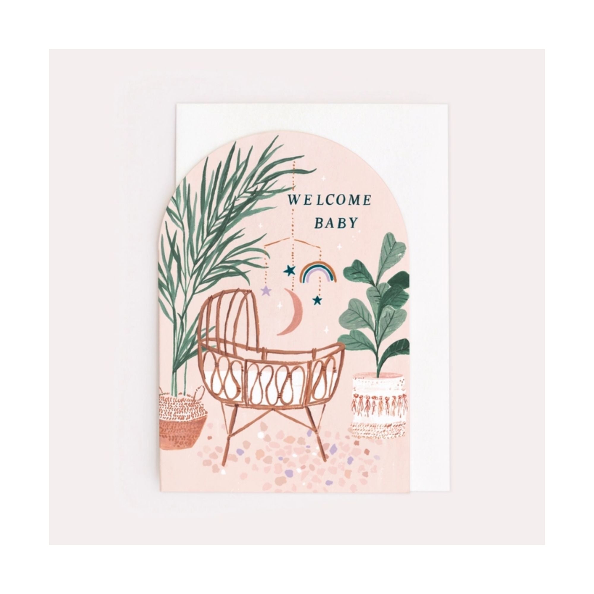 Welcome New Baby Card – Harbour Lane Studio