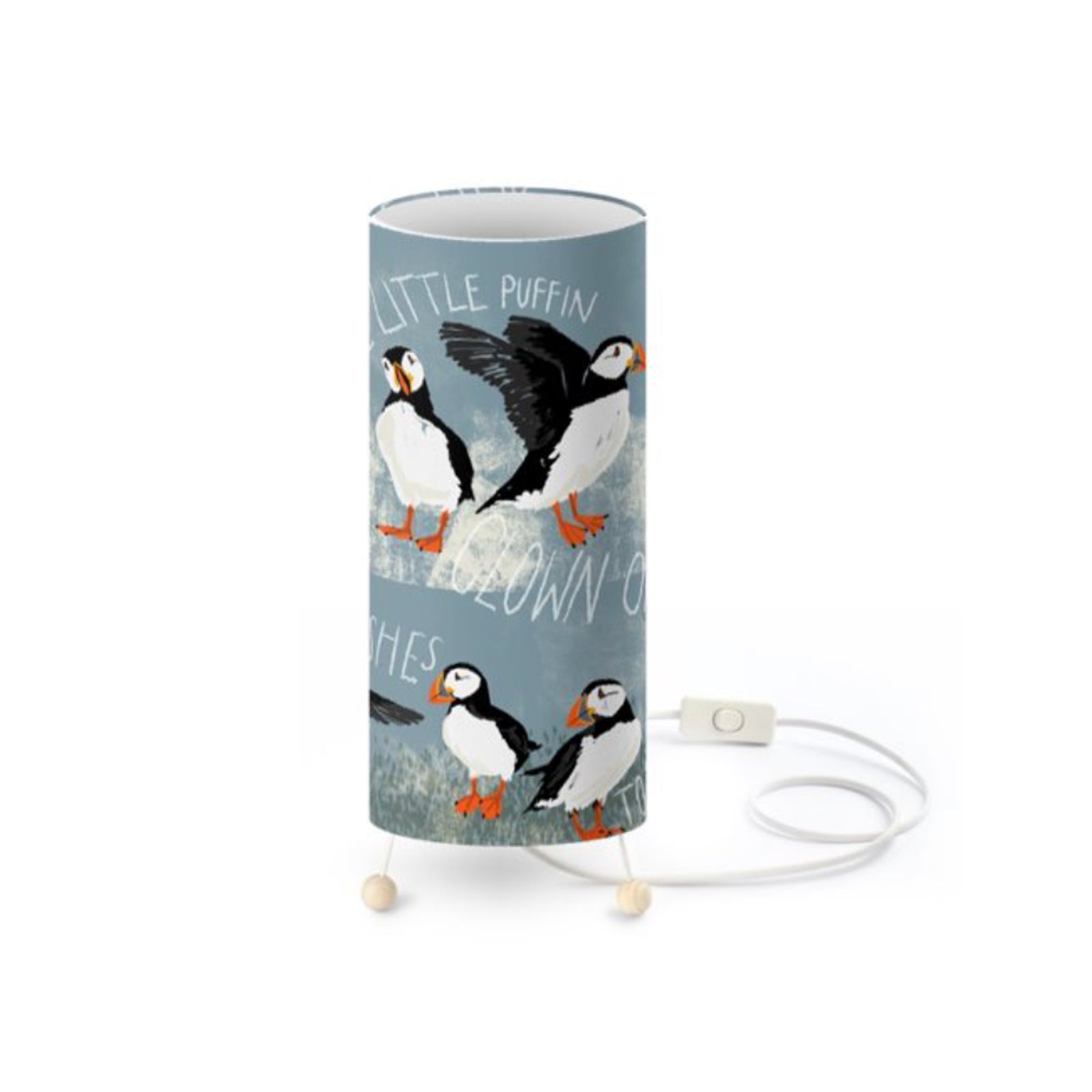 Puffin Waddle Table Lamp - Handmade in Scotland – Harbour Lane Studio